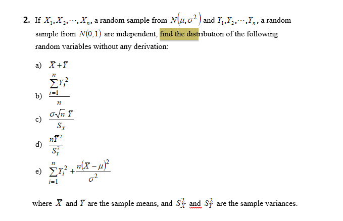 Solved 3 12 2. If X,X2 - X,, a random sample from 1(21,02) | Chegg.com