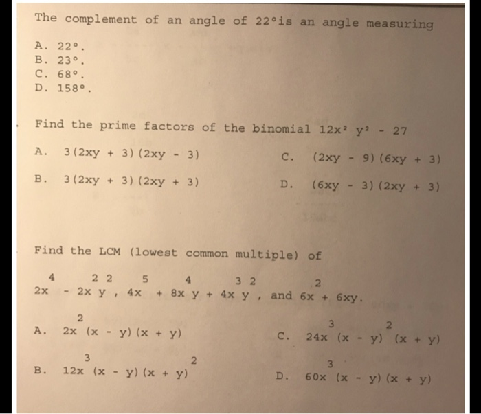 Solved 2 a cd 3xequals? 5c ab 2d 6ad 15b 5cb 6d 2acd 5b | Chegg.com
