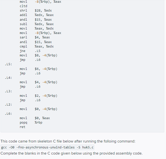 This code came from skeleton C file below after | Chegg.com