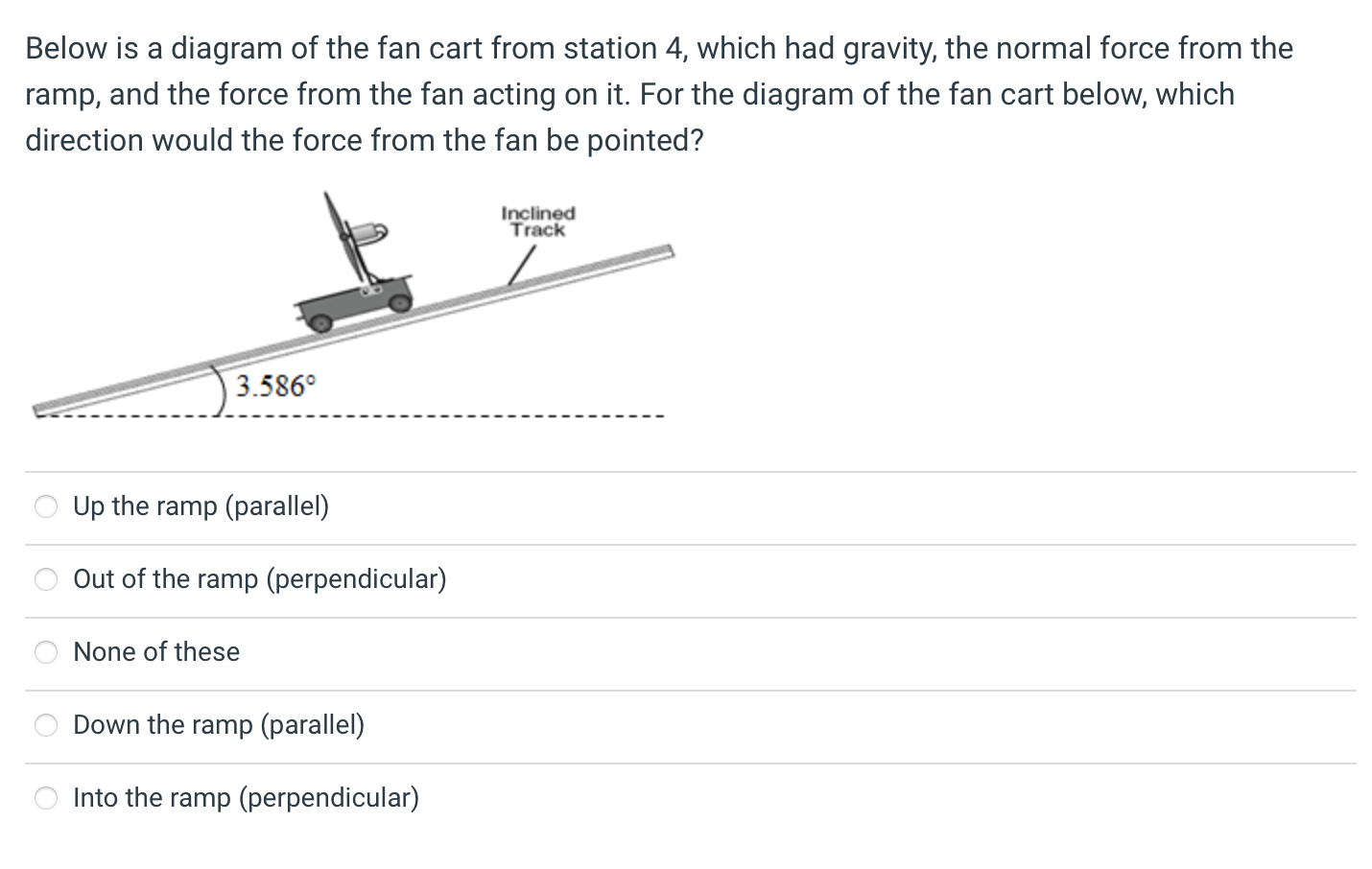 Solved For the cart in station 3, we had 3 forces acting on | Chegg.com