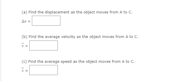 Solved Example 2.1 Calculating the Average Velocity and | Chegg.com