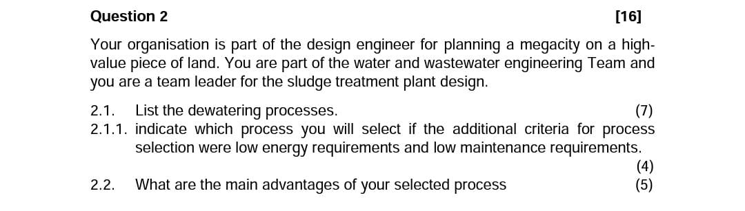 Solved Question 2 [16] Your organisation is part of the | Chegg.com