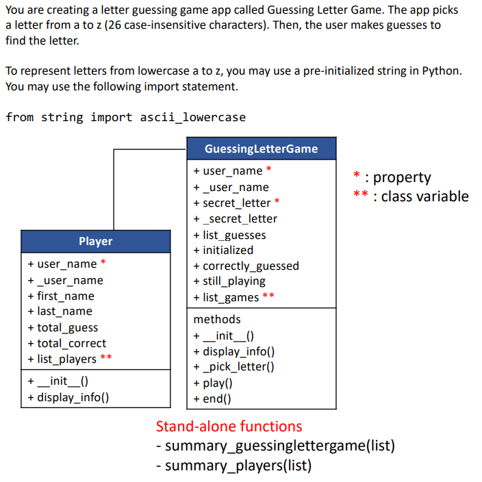 Solved - Stand-alone functions | Chegg.com