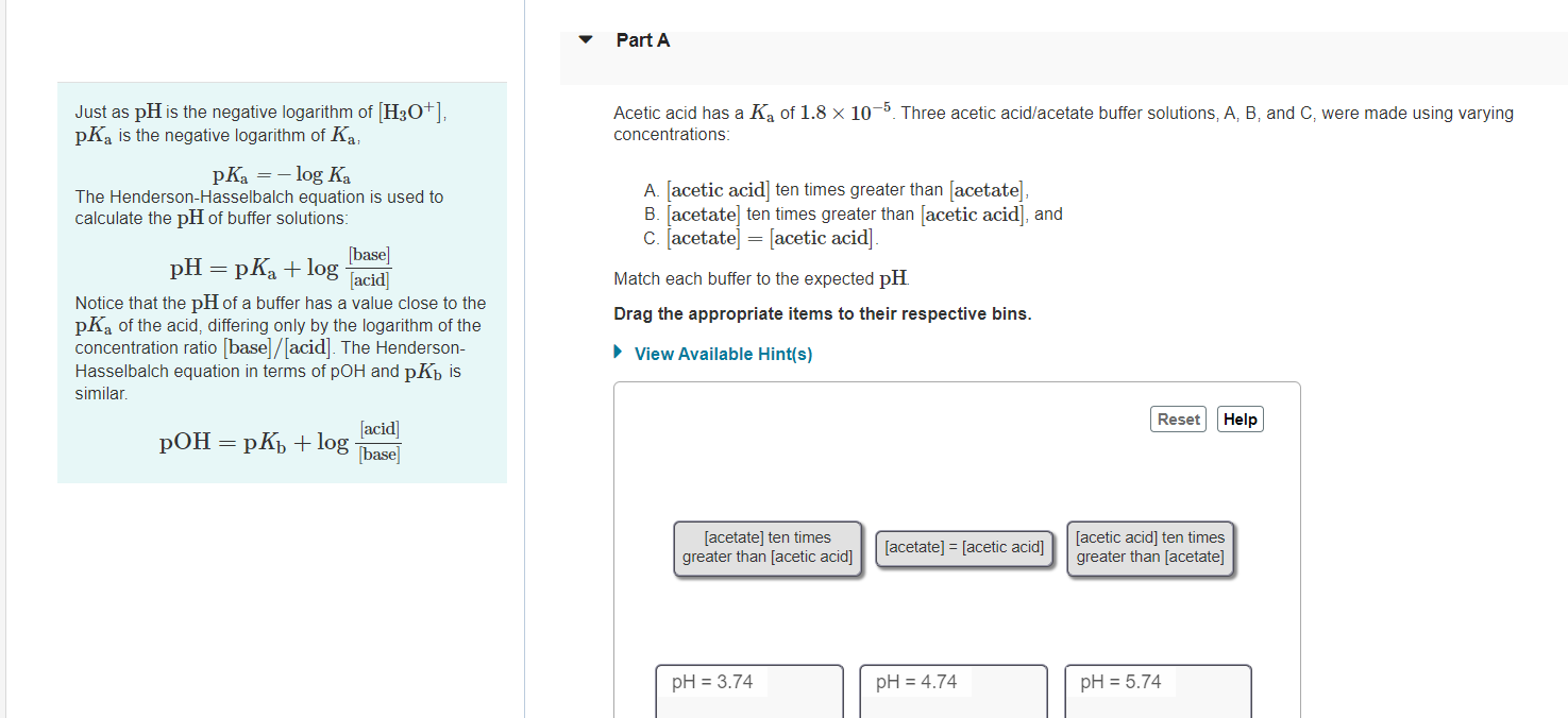 Solved Just as pH is the negative logarithm of [H3O+], pK₂ | Chegg.com