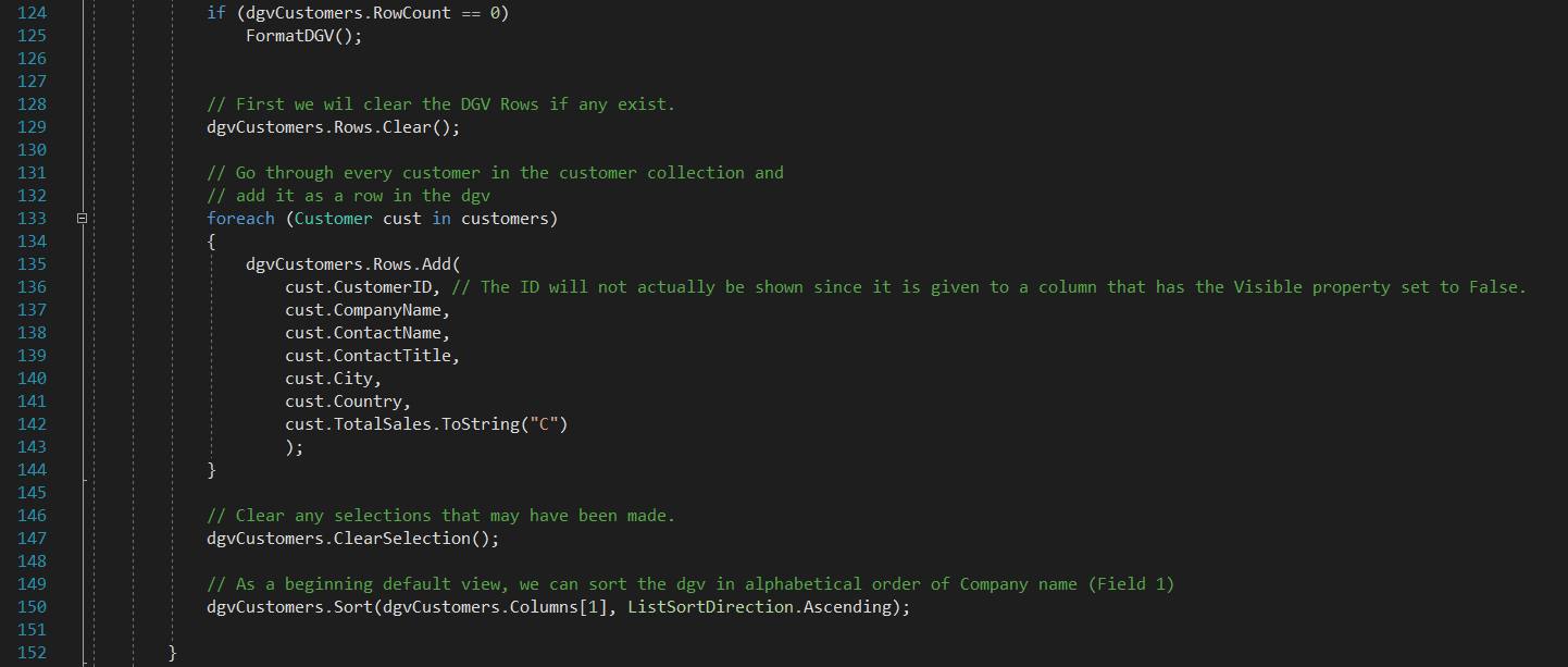 NWTraders. Views.frmNWCustomers nwEntities # | Chegg.com