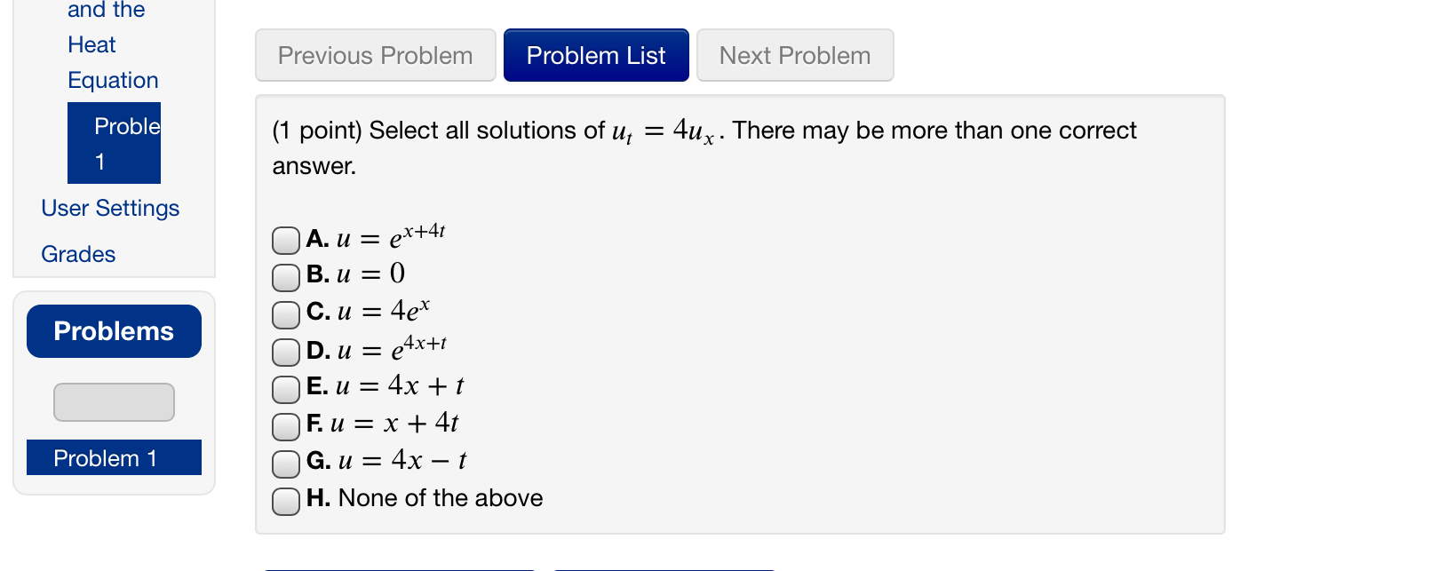 Solved and the Heat Previous Problem Problem List Next | Chegg.com