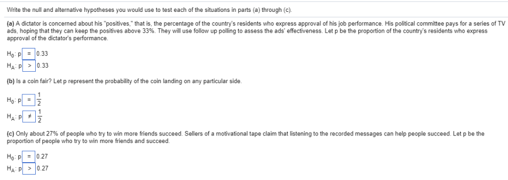 Solved Write the null and alternative hypotheses you would | Chegg.com