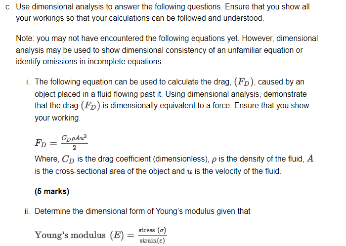 Solved Use dimensional analysis to answer the following | Chegg.com