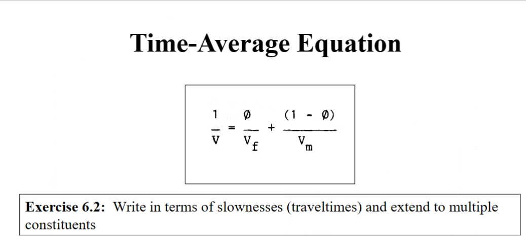 Solved Time-Average EquationExercise 6.2: Write in terms of | Chegg.com