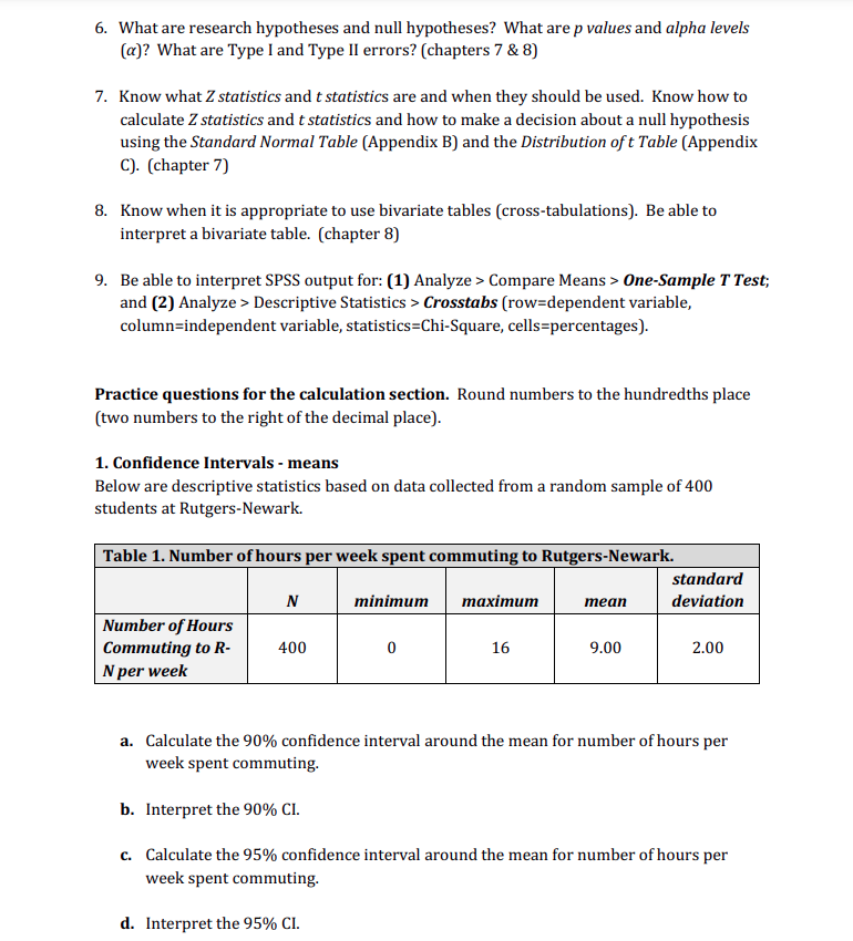 Solved 1. What are statistics, data, variables, and units of | Chegg.com