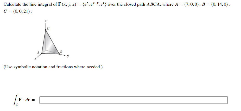 Solved Calculate the line integral | Chegg.com