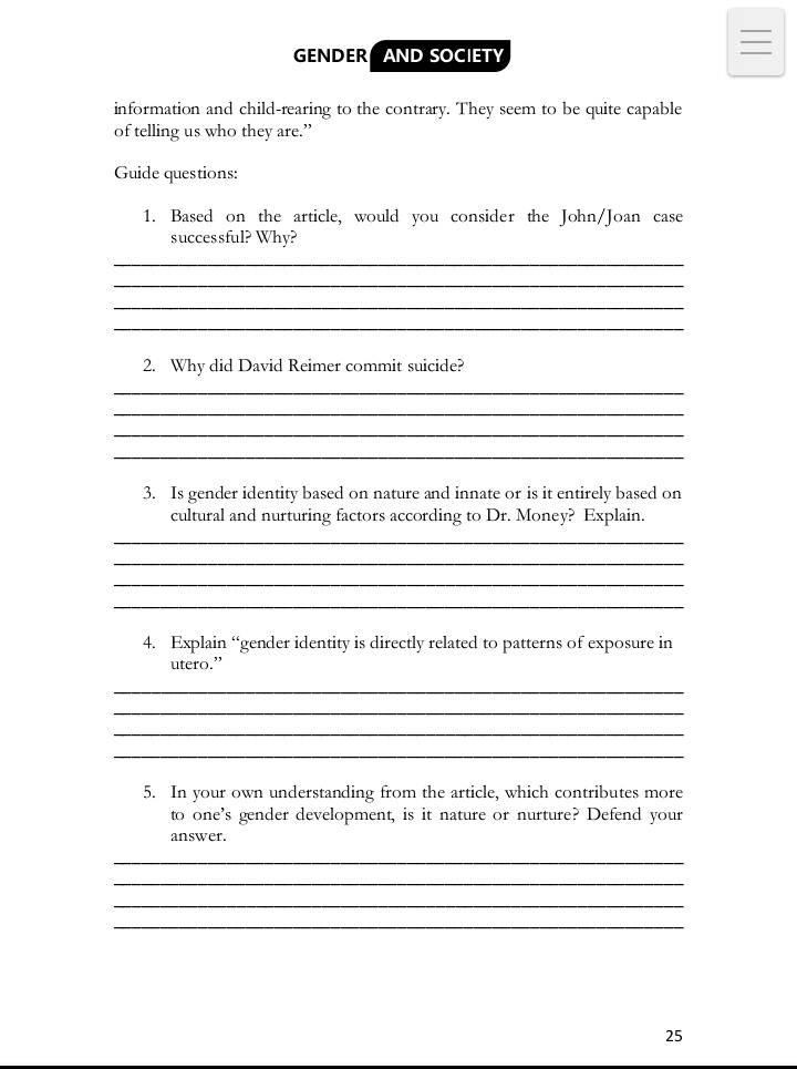 Caption:Read the article on pages 23-24 and answer | Chegg.com