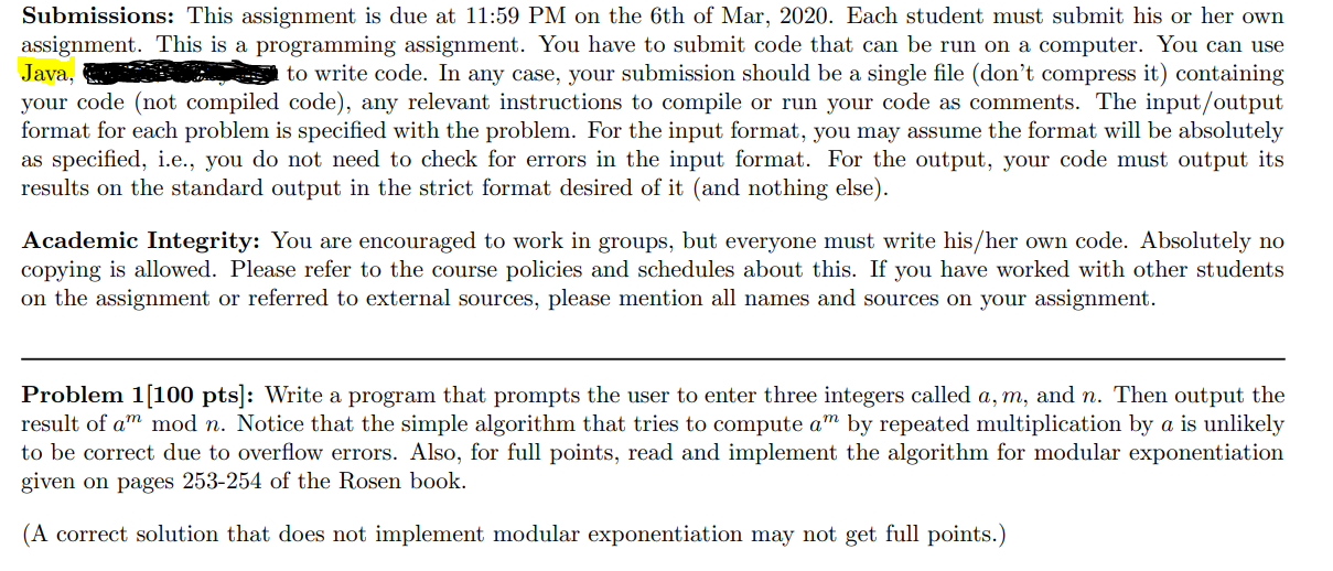 Submissions: This assignment is due at 11:59 PM on | Chegg.com