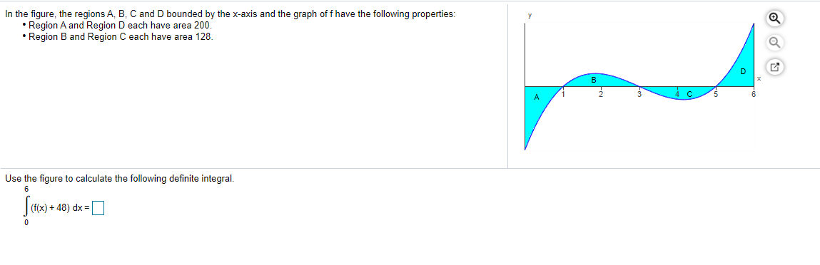 Solved In the figure, the regions A, B, C and D bounded by | Chegg.com