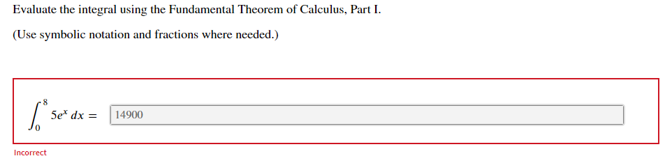 Solved Evaluate the integral using the Fundamental Theorem | Chegg.com