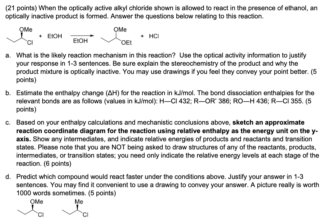 Solved Answer ALL of the following parts: Incorrect or | Chegg.com