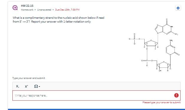 Solved Homework = Unanswered = Due Dec 15th, 7-59 PN What is | Chegg.com