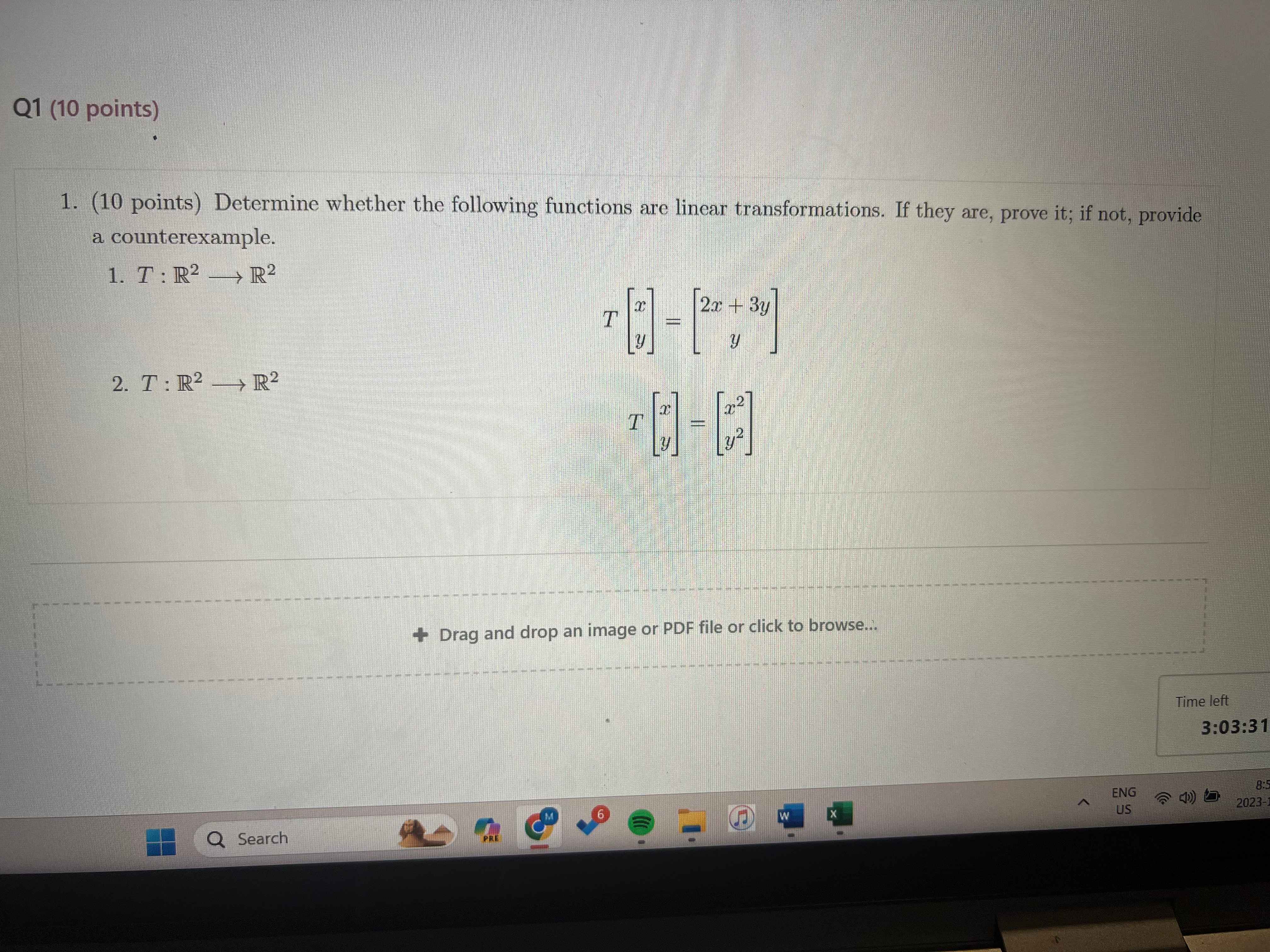 Solved 1. (10 points) Determine whether the following | Chegg.com Solved 1. (10 points) Determine whether the following | Chegg.com