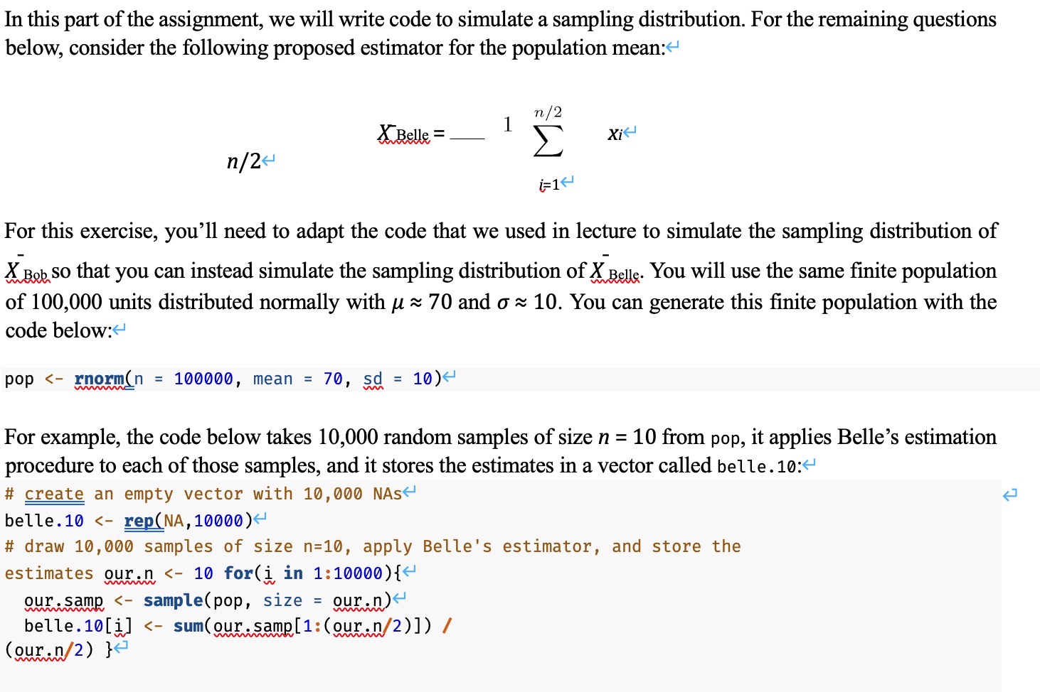 33. ﻿Plot a histogram of a simulated sampling | Chegg.com