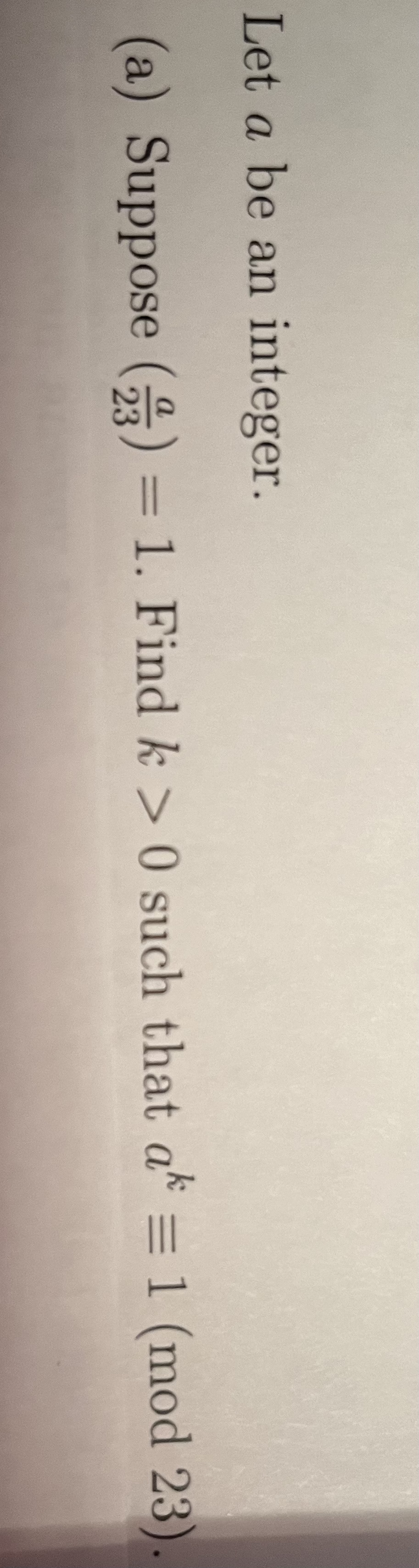 Solved Number Theory. Please type to ﻿show all work and | Chegg.com