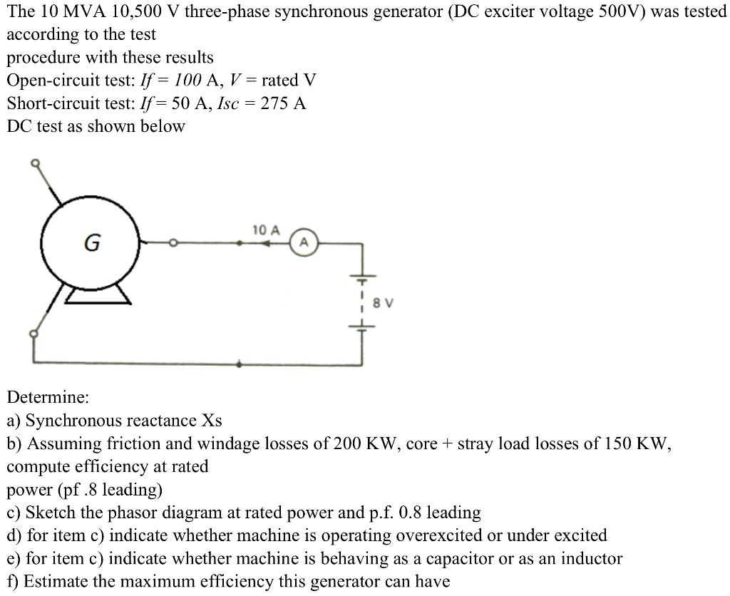 Solved Course: Electric Machines Problem 2 (40 pts) Note: | Chegg.com