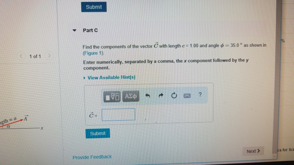 Solved 59 + Resolving Vector Components with Trigonometry | Chegg.com