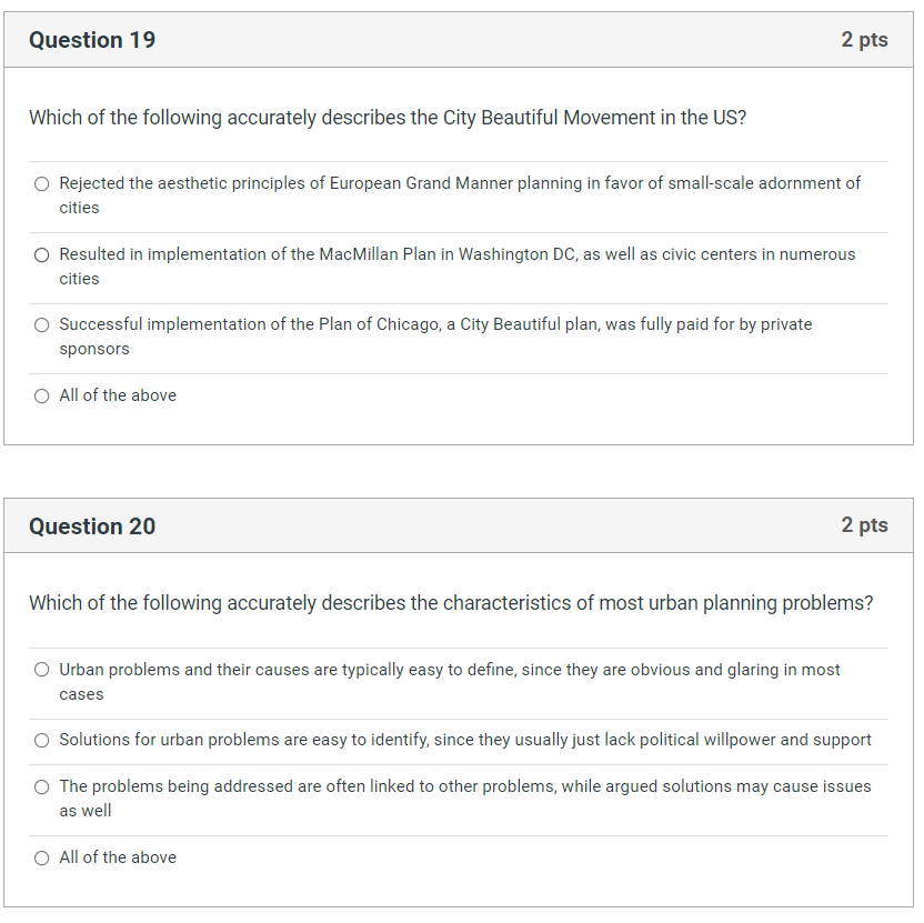 Solved Question 19 2 pts Which of the following accurately | Chegg.com