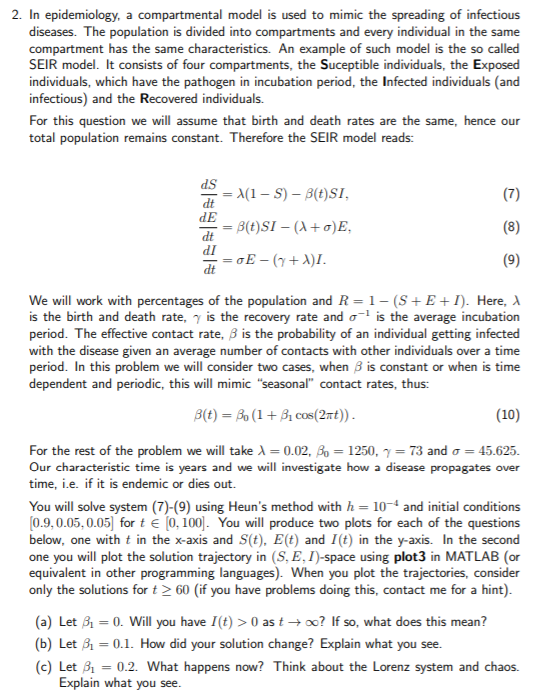 Solved Particularly interested in the MATLAB code for Heun's | Chegg.com