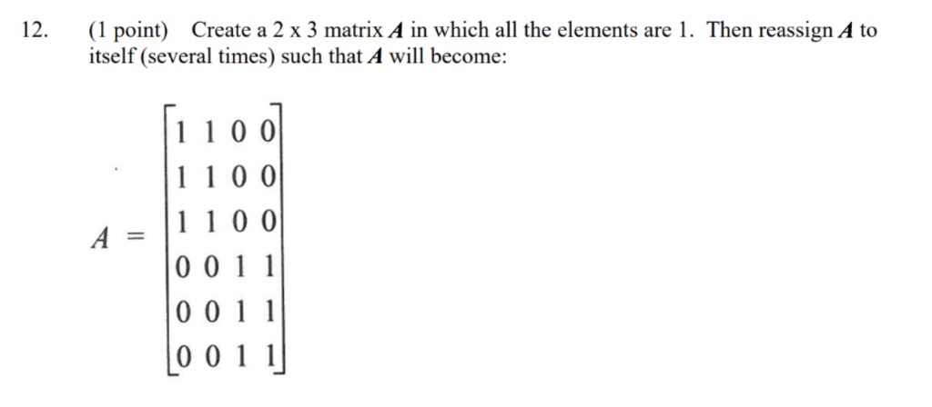 Solved 12. (1 point) itself (several times) such that A will | Chegg.com