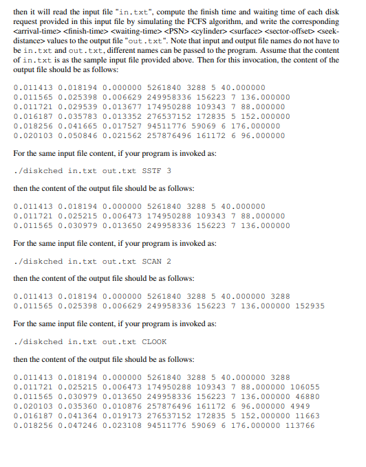 1 Project Description In this project, you will write | Chegg.com