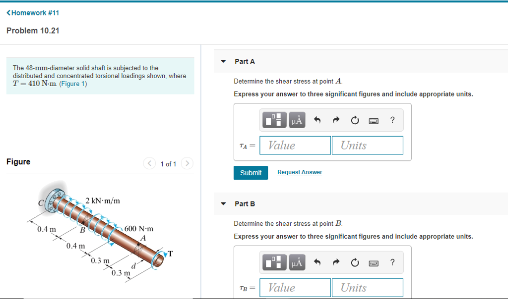 Solved Homework #11 Problem 10.21 Part A The 48-mm-diameter | Chegg.com