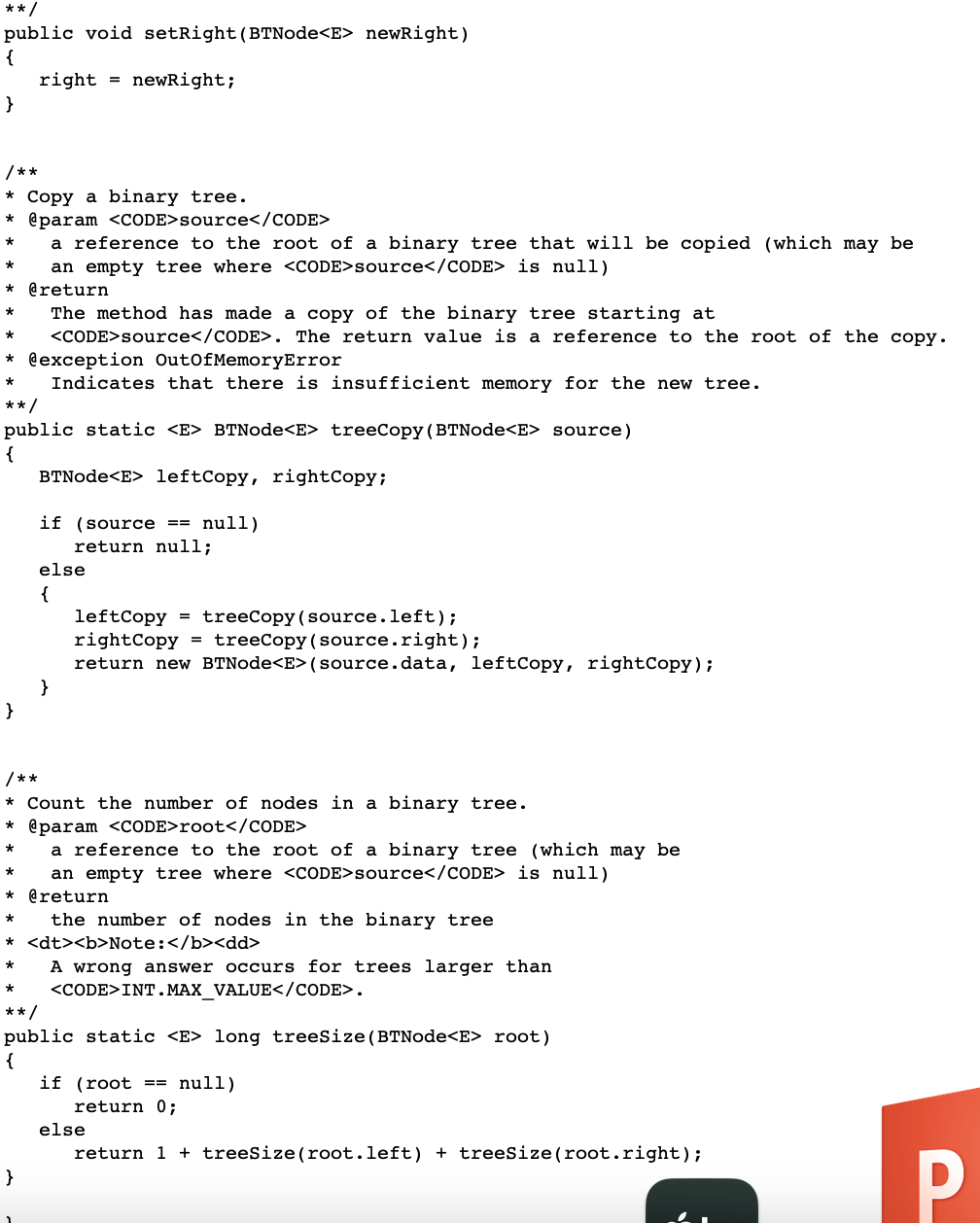 Solved Using the BTNode class code provided, create the | Chegg.com