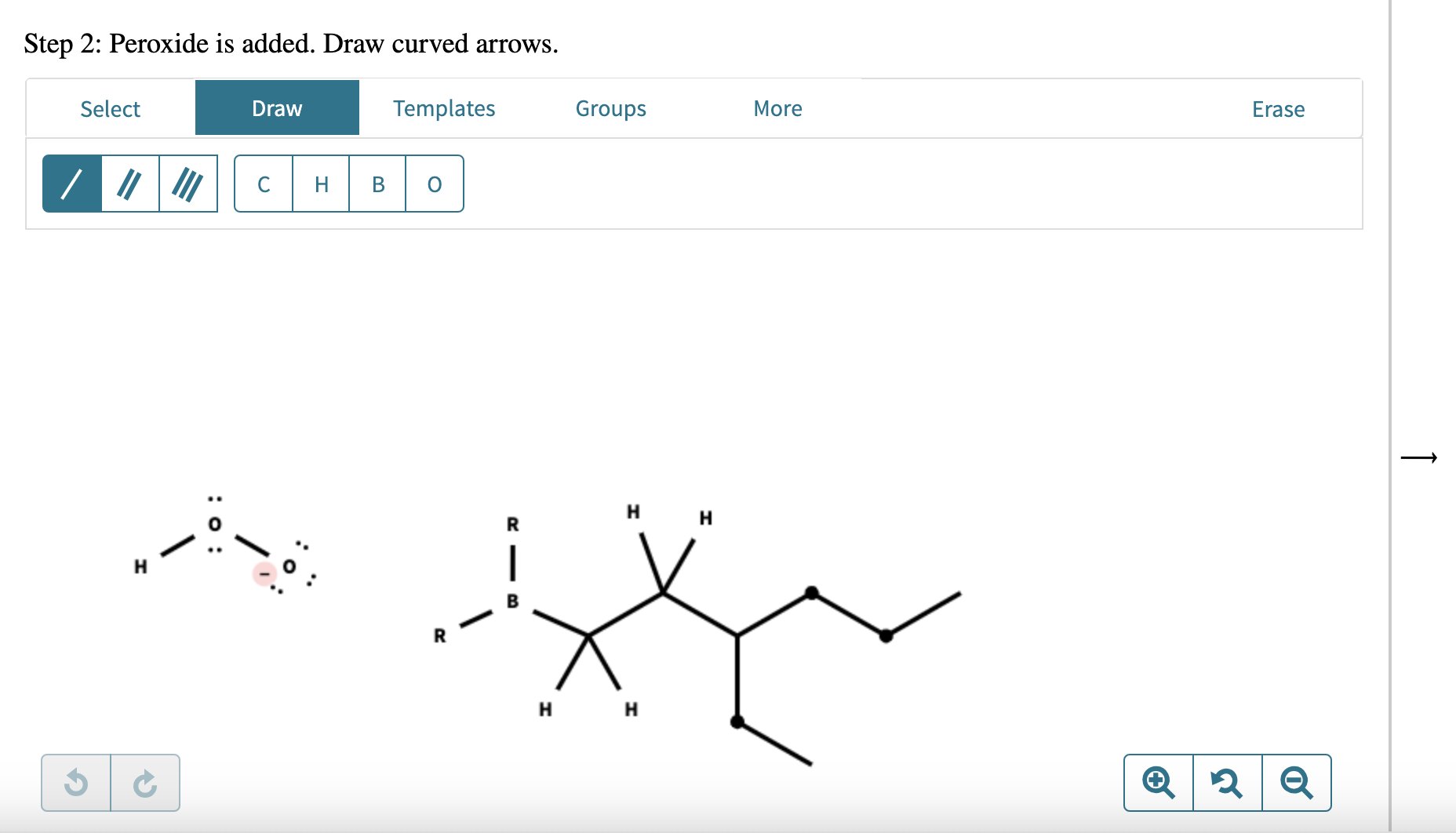 Step 3 Draw Curved Arrows To Give The