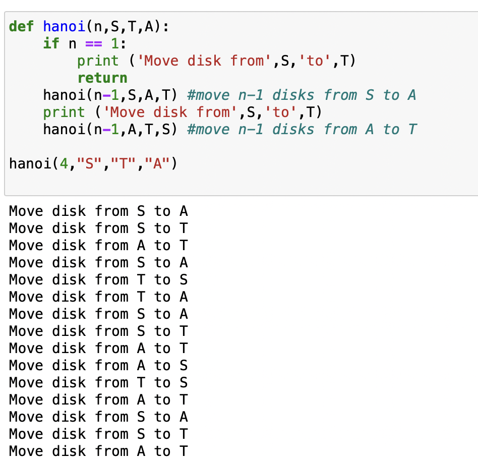 Solved Objective: - Move the entire stack of disks from rode | Chegg.com