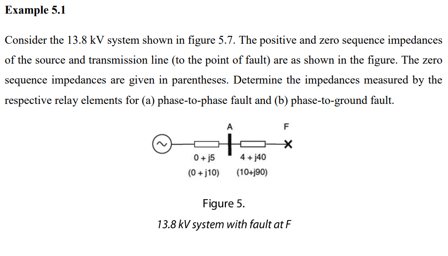Solved Consider the 13.8kV system shown in figure 5.7. The | Chegg.com
