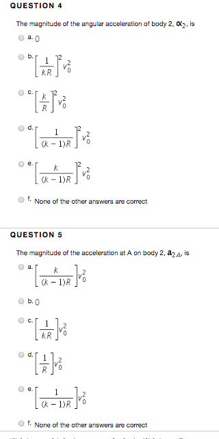 Solved The figure below shows a rigid body, 2, with a | Chegg.com