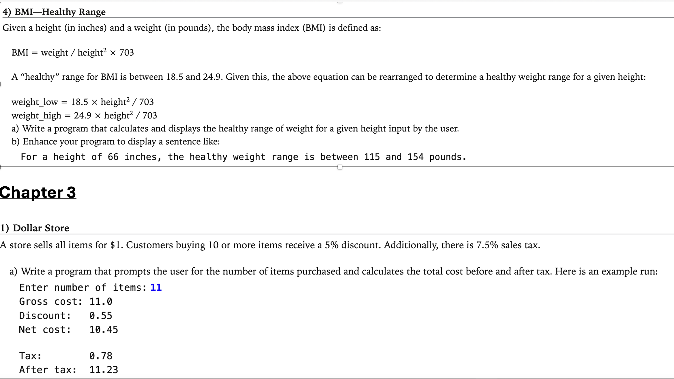 Solved Dollar StoreA store sells all items for $1. | Chegg.com