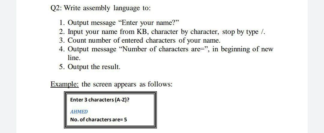 Solved Microprocessor 8086 emulator I want screenshot for | Chegg.com