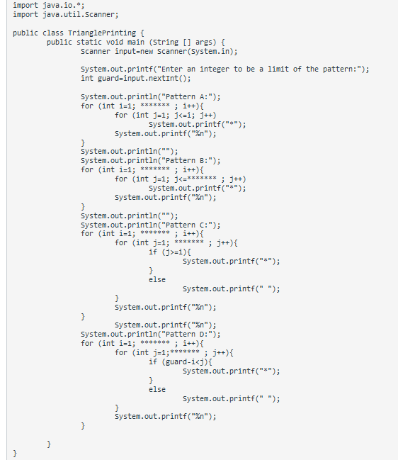 Solved import java.io.*; import java.util.Scanner; public | Chegg.com