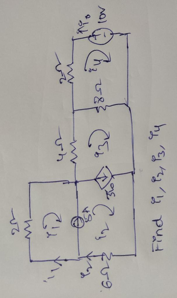 Solved Find i1, i2, i3, i4 Solve this question using the | Chegg.com