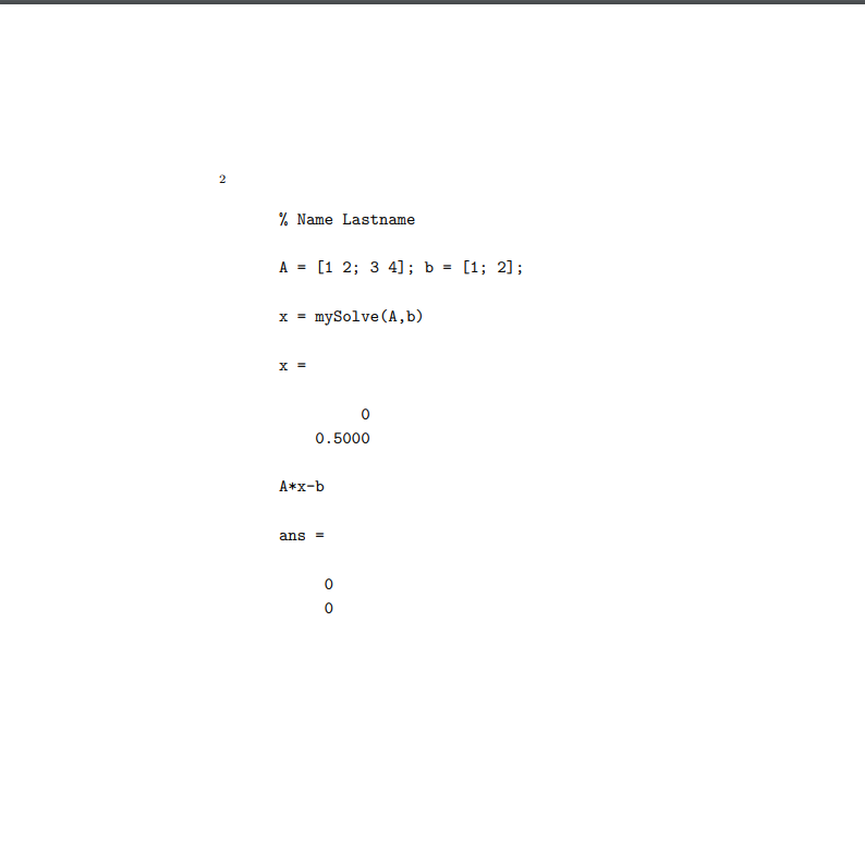 Solved Write a function forward.m to solve n×n lower | Chegg.com