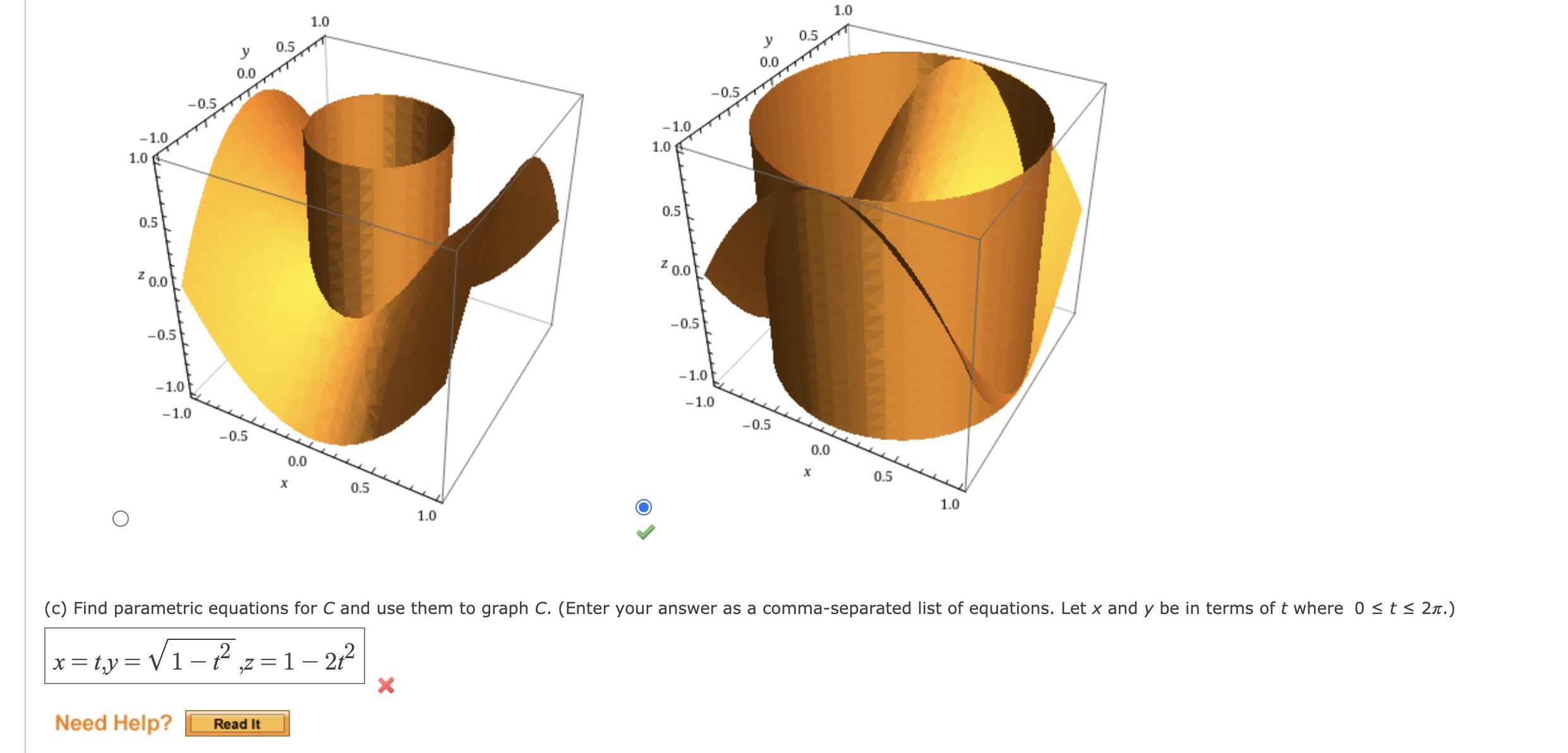 Solved (a) Use Stokes' Theorem to evaluate above. ∫CF⋅dr= | Chegg.com