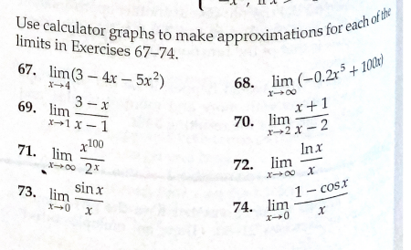 [Solved]: 7. x2limg(x),x2+limg(x),x2limg(x), and g(2). 8.