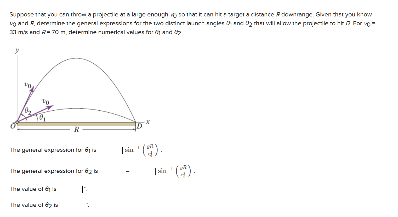 Solved Suppose That You Can Throw A Projectile At A Large