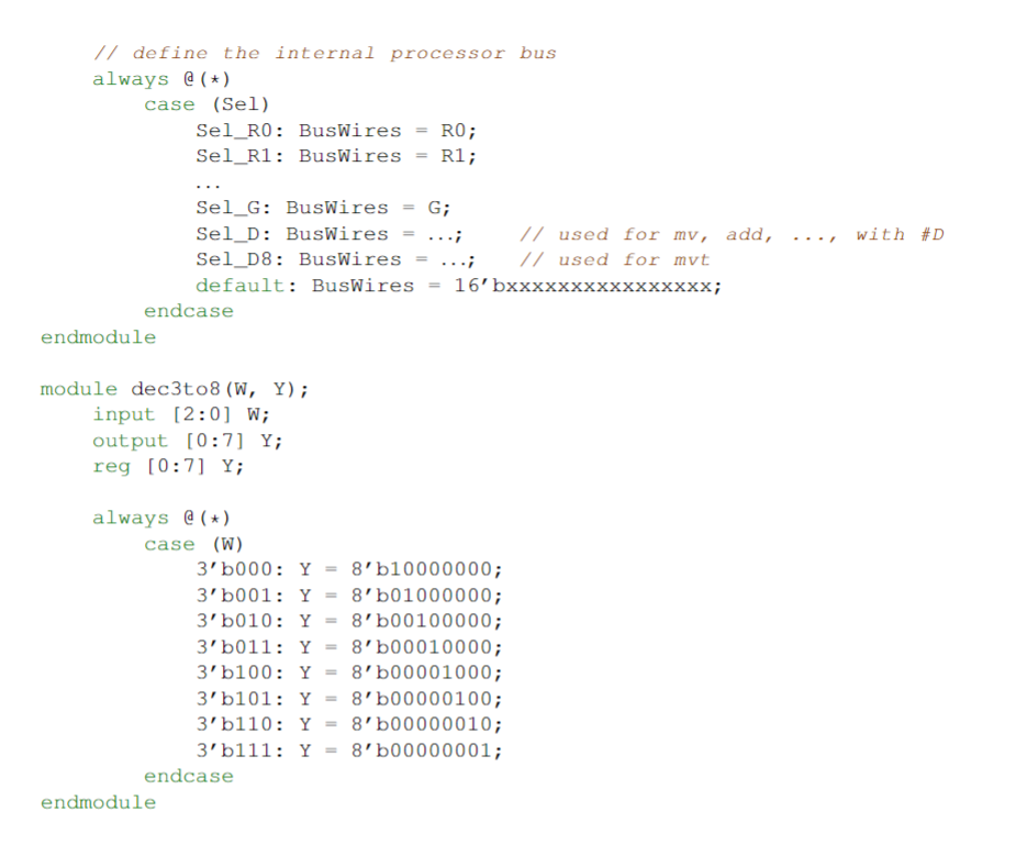 Implement the processor shown in Figure 1 using | Chegg.com