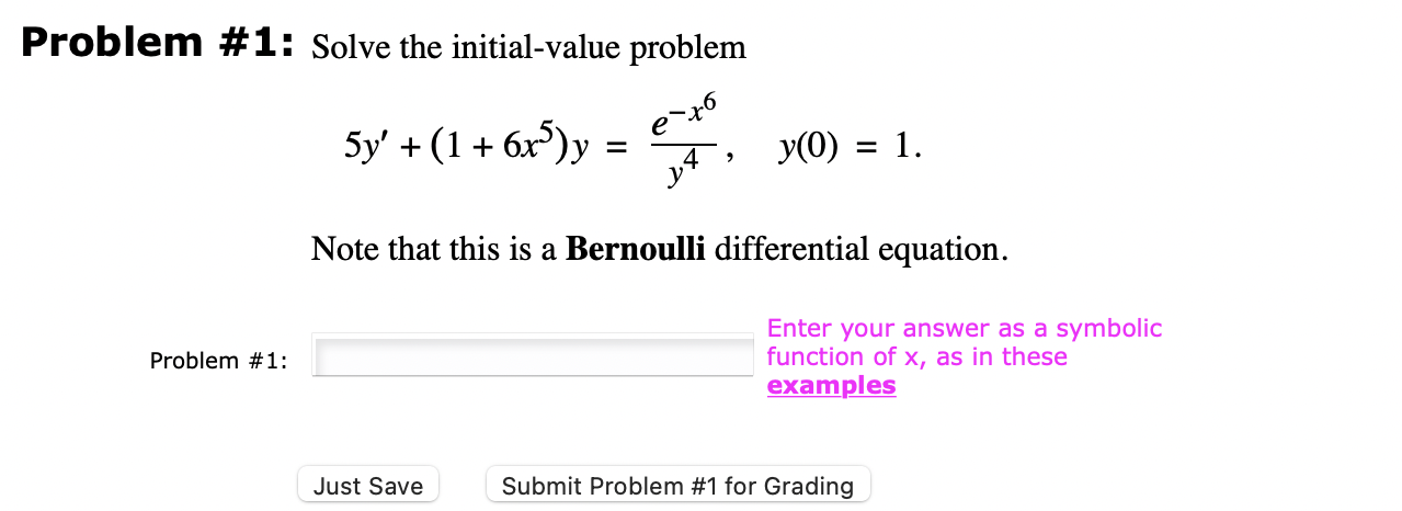 Solved Problem \# 1: Solve the initial-value problem | Chegg.com