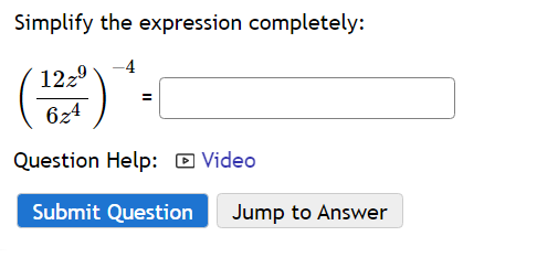 Solved Simplify the expression | Chegg.com