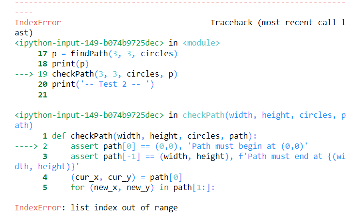 Solved The red lines show a path from (0,0) to (3,3). Your | Chegg.com