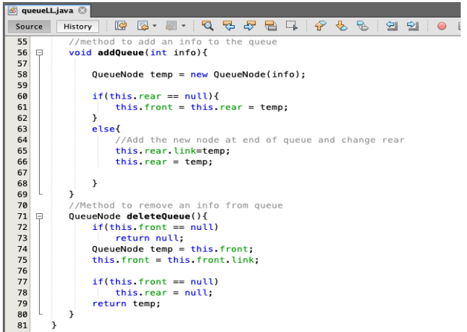 Solved Stacks and Queues - SWAP Given: Combine the Java code | Chegg.com