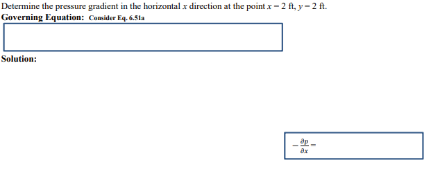 Solved The stream function for a two-dimensional, inviscid, | Chegg.com